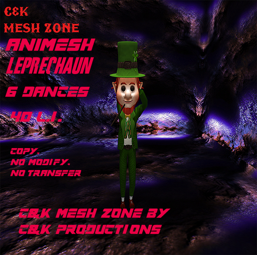 Second Life Marketplace Leprechaun 4747